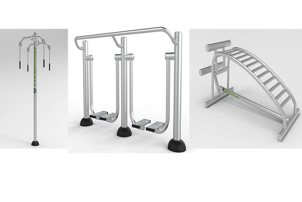 Park Outdoor Stainless Steel Outdoor Fitness Equipment - Zhejiang Monle ...