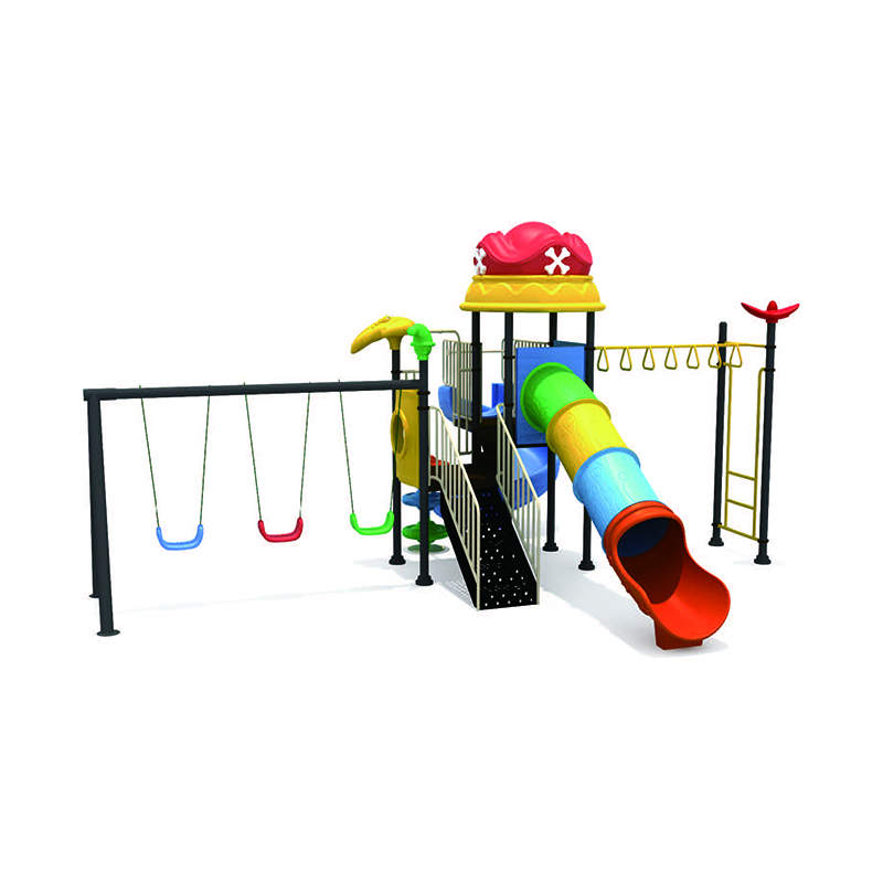 Green Playground Slide For Kids - Zhejiang Monle Toys Co.,Ltd